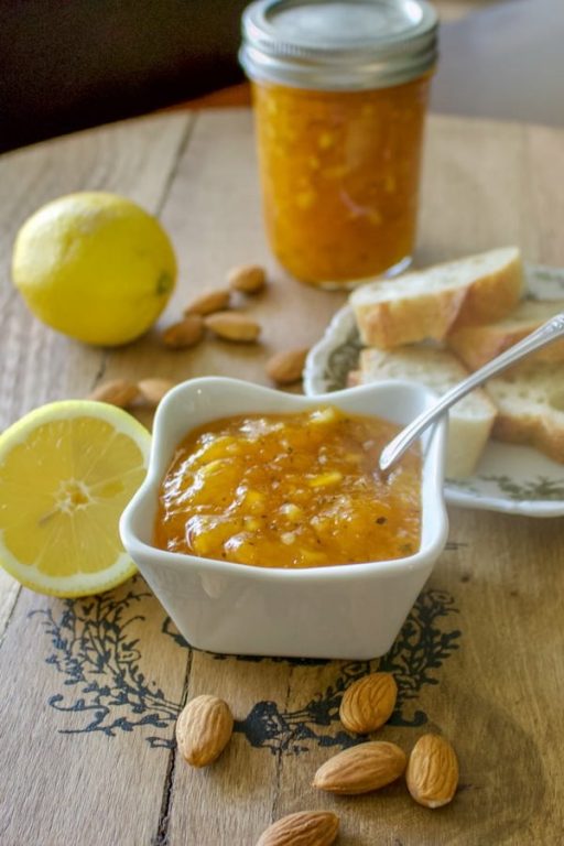 Apricot Jam With Ginger Almonds And Mint – The Bossy Kitchen