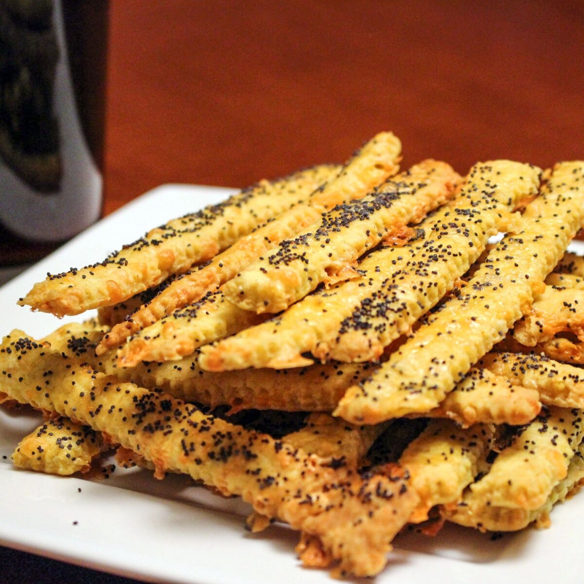 Best Cheddar-Curry Cheese Straws- The Bossy Kitchen
