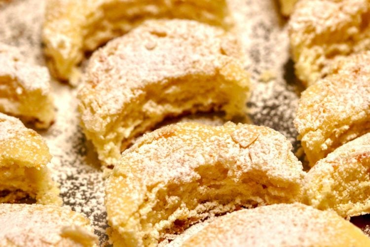 Kossuth Kifli Cookies (Half Moon Cookies)- The Bossy Kitchen