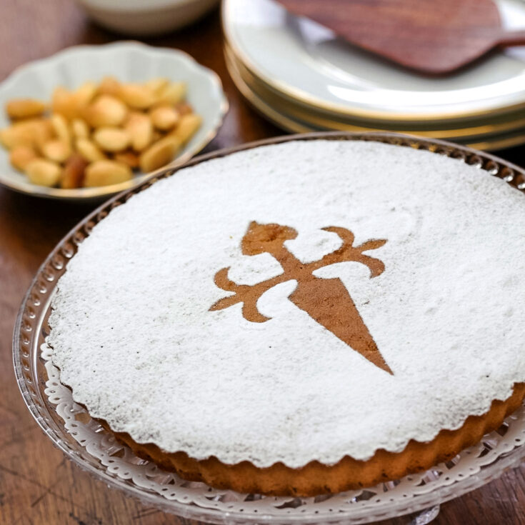 Spanish Almond Cake (Tarta De Santiago) – The Bossy Kitchen