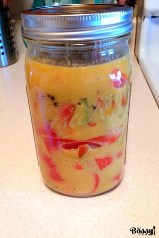 Sweet and Tangy Red Pepper Mustard Sauce Recipe – The Bossy Kitchen
