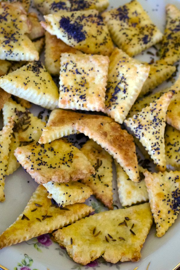 Easy Cheese Crackers Recipe- The Bossy Kitchen