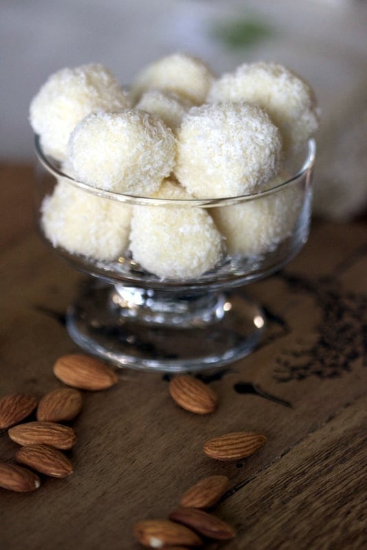 Homemade Raffaello Coconut Almond Confections
