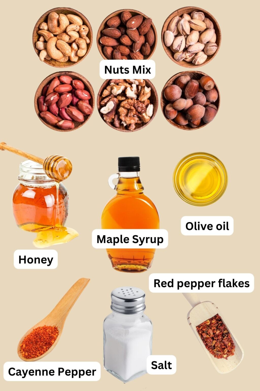 Spicy Maple Nut Mix Recipe – The Bossy Kitchen