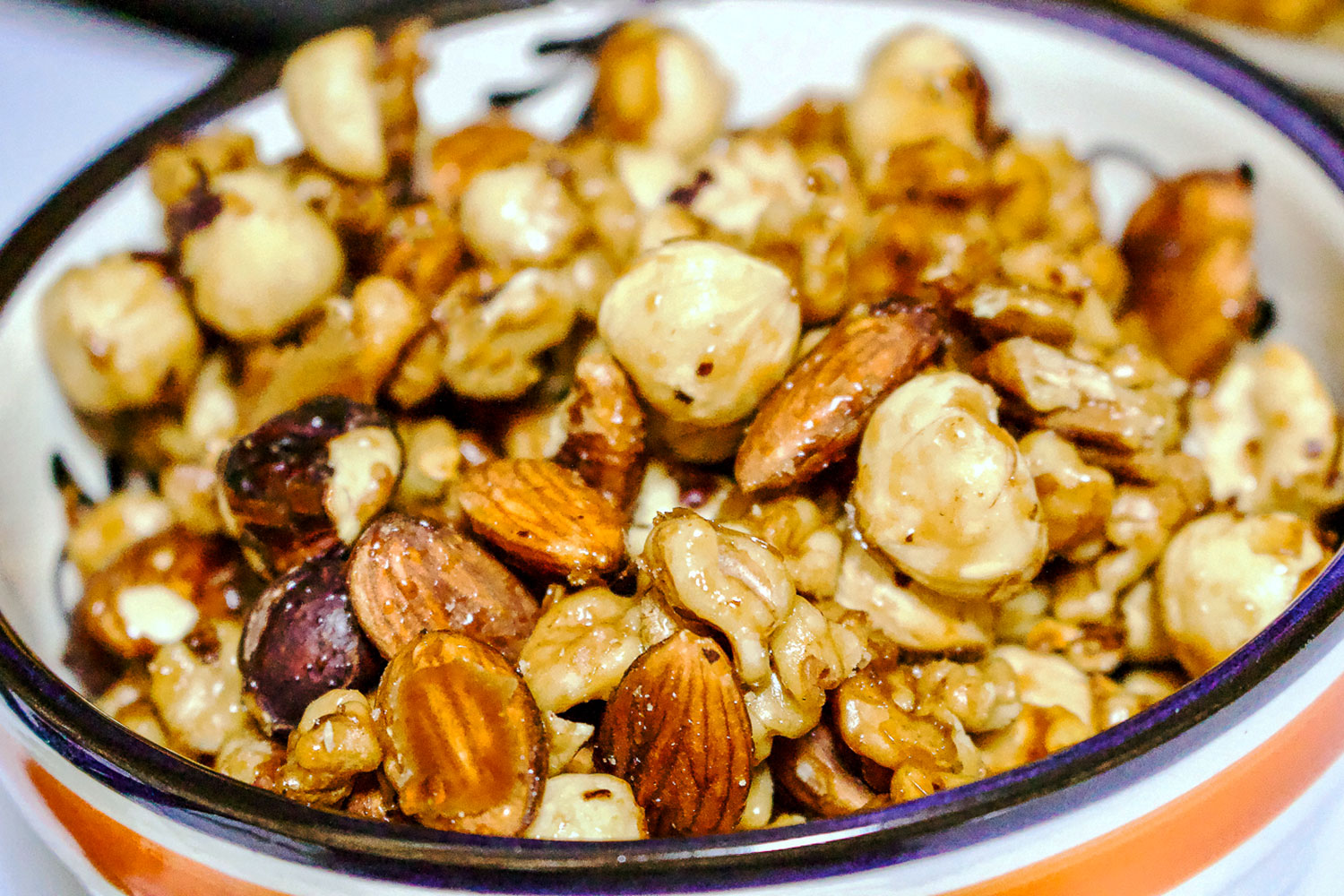 Spicy Maple Nut Mix Recipe- The Bossy Kitchen