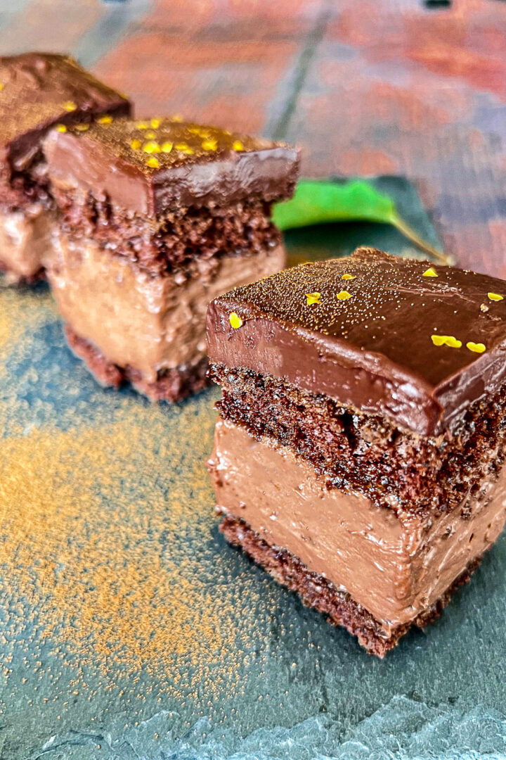 Hungarian Decadent Chocolate Cake- Rigó Jancsi