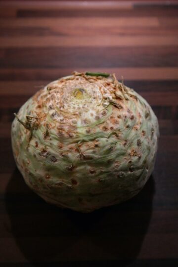 Celeriac (Celery Root) Apple And Carrot Salad- The Bossy Kitchen