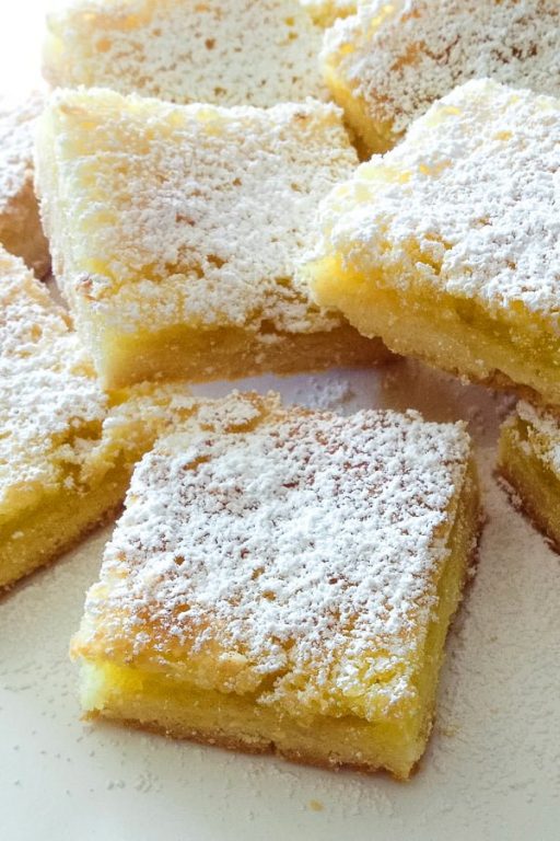 World's Best Lemon Bars- Easy recipe- The Bossy Kitchen