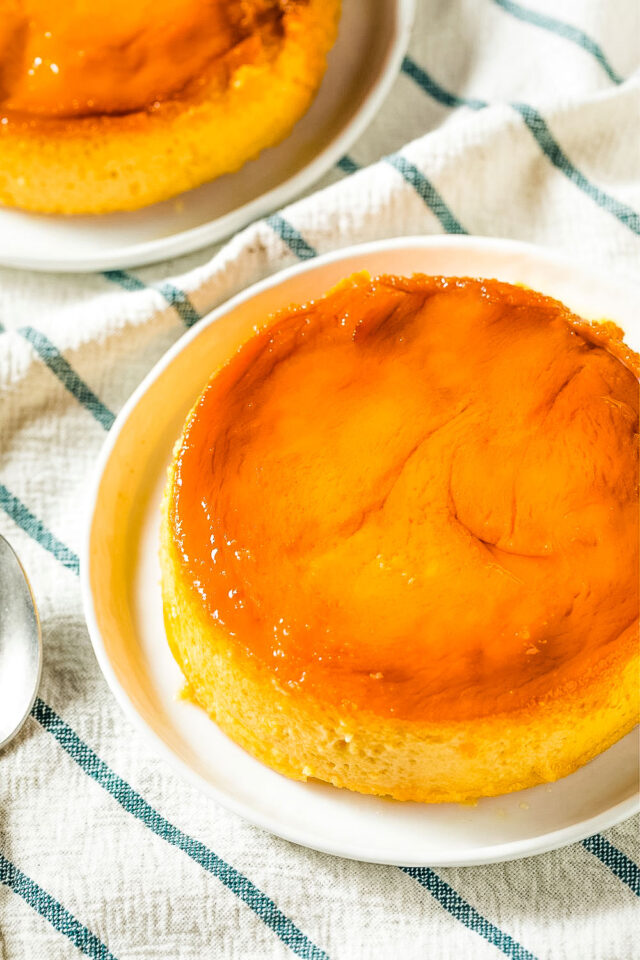 Flan Napolitano (With Cream Cheese) – The Bossy Kitchen