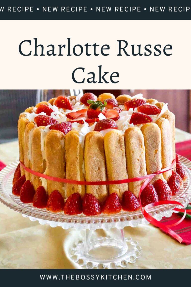 Charlotte Russe Cake- Classic European Recipe(No Bake) – The Bossy Kitchen