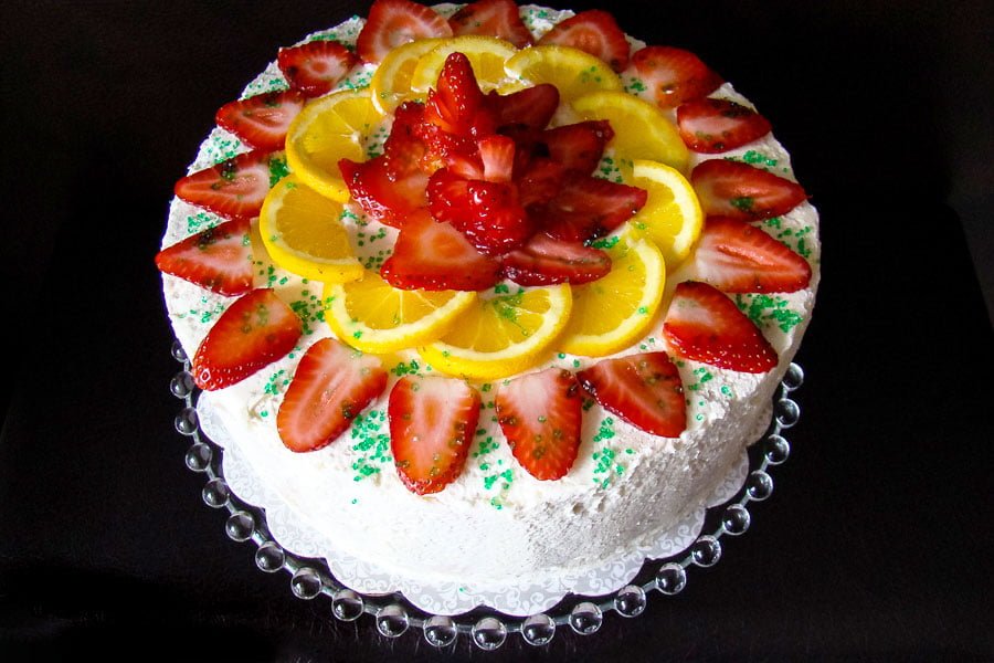 Charlotte Russe Cake- Classic European Recipe(No Bake)