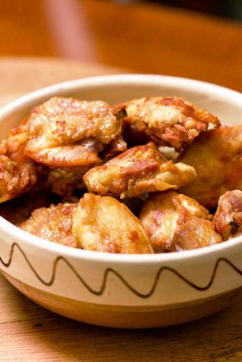 Flourless Fried Chicken Thighs- The Bossy Kitchen