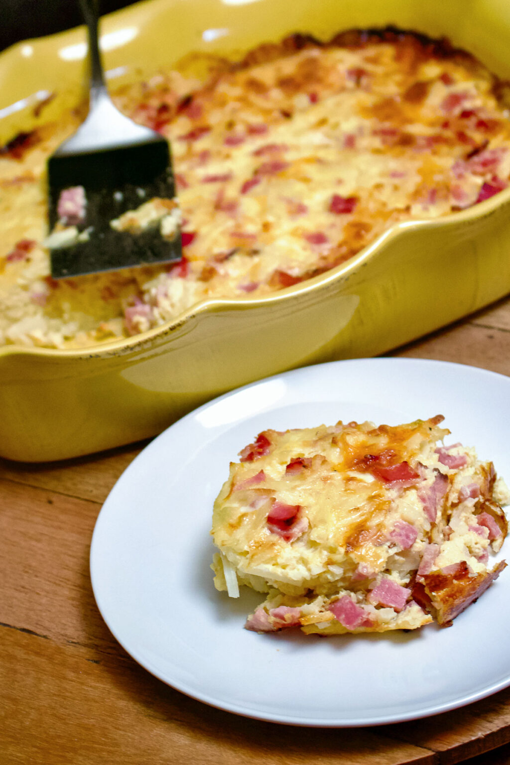 Ham and Cheese Hash Brown Casserole – The Bossy Kitchen