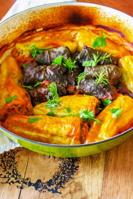 Romanian Stuffed Peppers (Ardei Umpluti)- The Bossy Kitchen