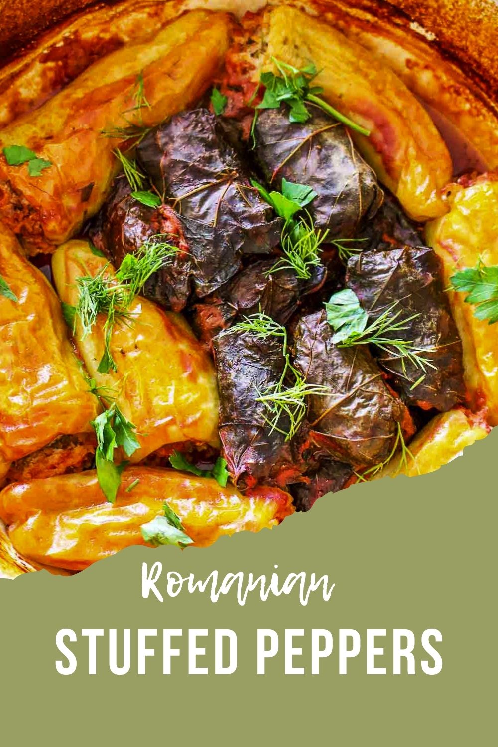 Romanian Stuffed Peppers(With Instant Pot Instructions) – The Bossy Kitchen