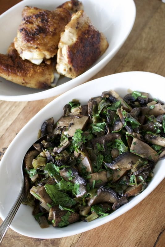Mexican Chipotle Mushrooms