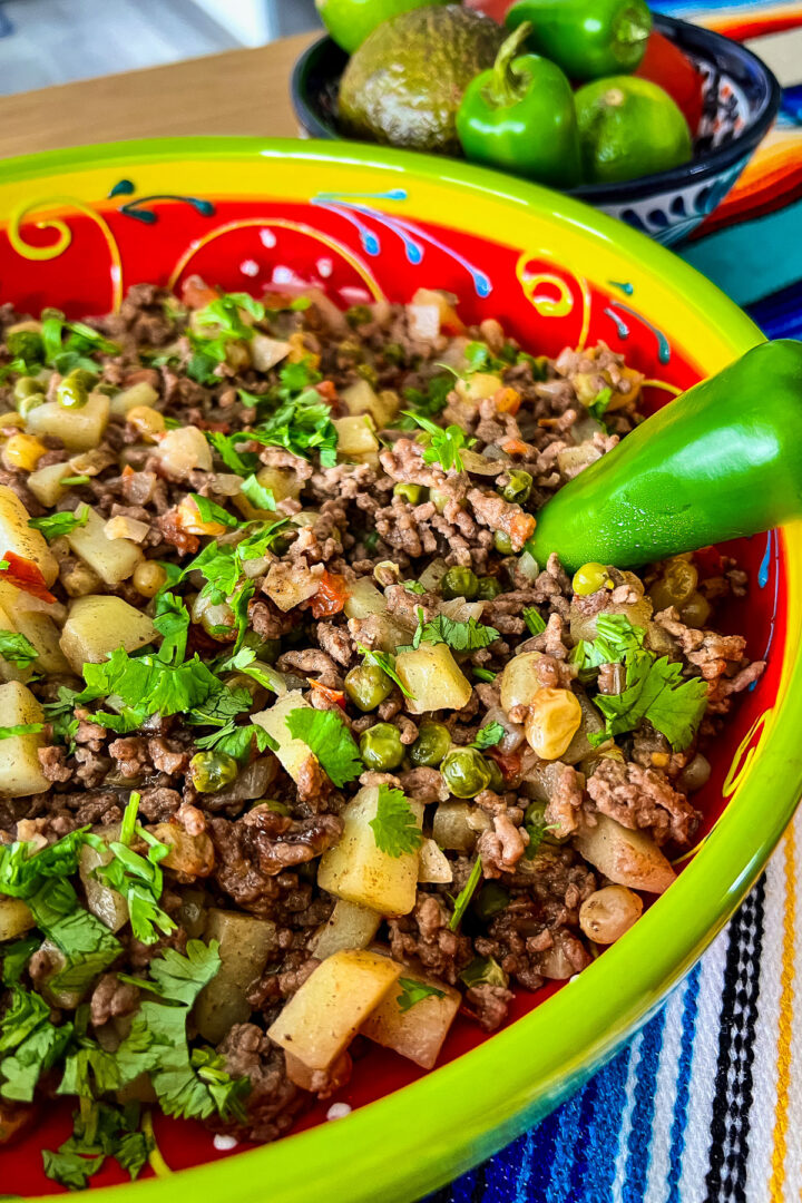 Mexican Picadillo – The Bossy Kitchen