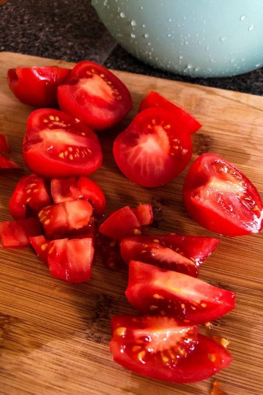 Lecsó- Hungarian Pepper-Tomato Stew
