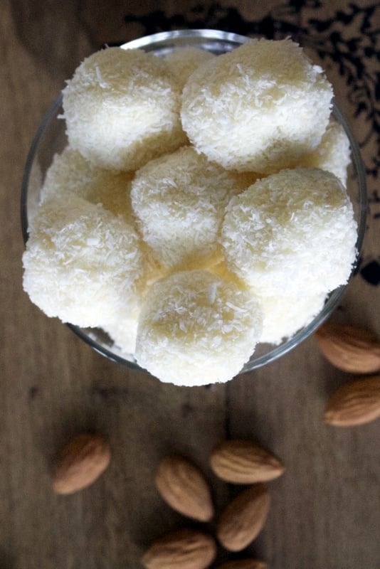 Homemade Raffaello Coconut Almond Confections