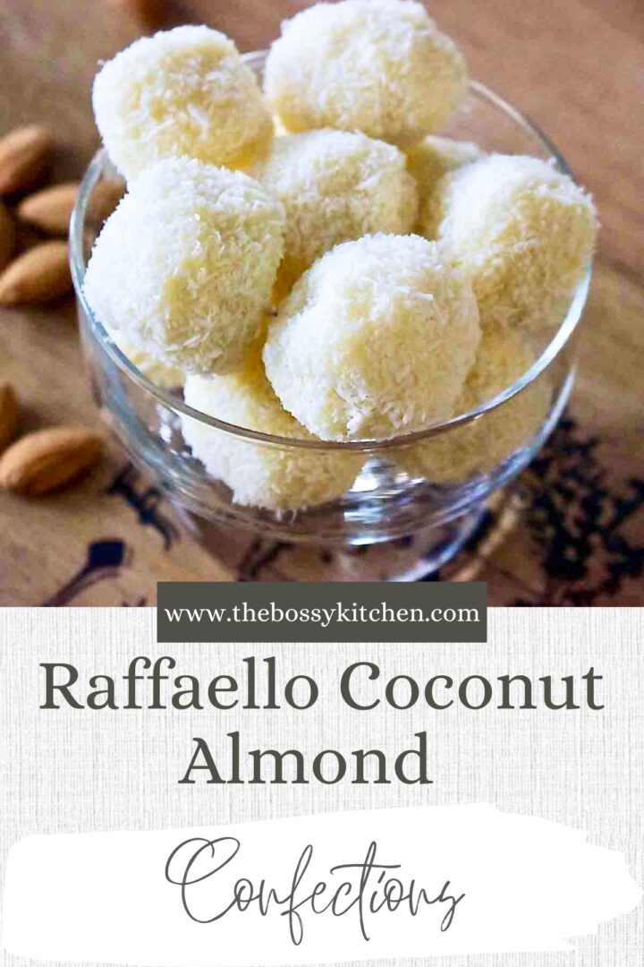 Homemade Raffaello Coconut Almond Confections – The Bossy Kitchen