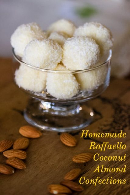 Homemade Raffaello Coconut Almond Confections – The Bossy Kitchen