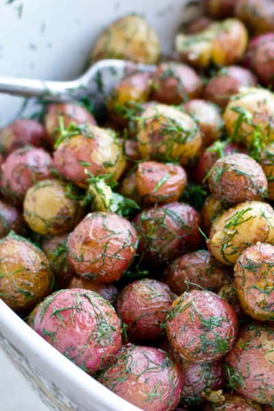New Potatoes With Dill And Butter