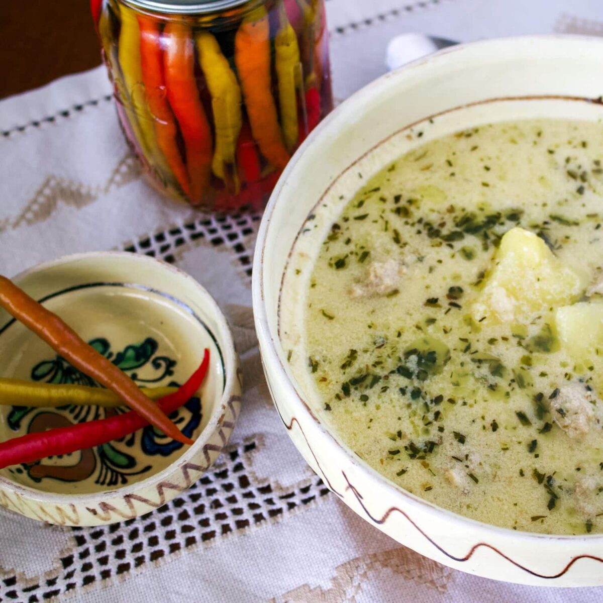 Romanian Potato Salad