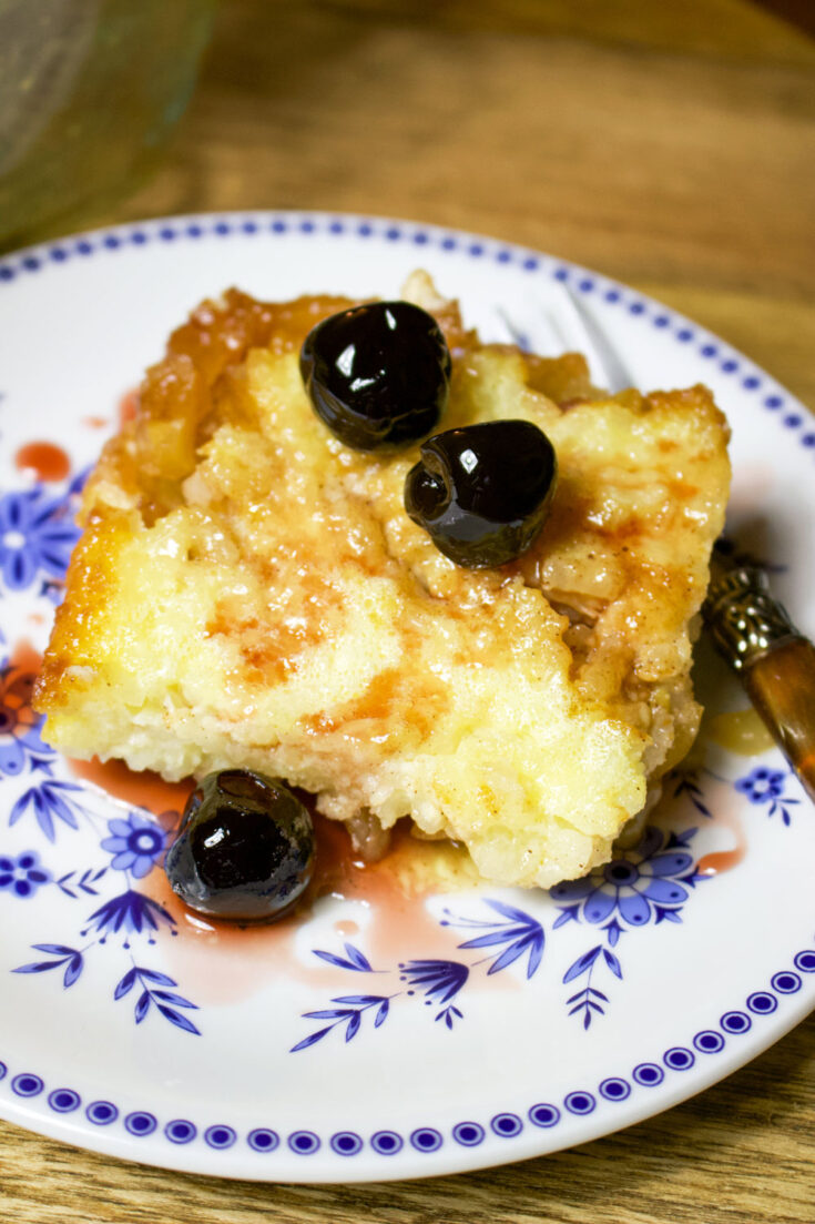 Baked Apple Rice Pudding – The Bossy Kitchen