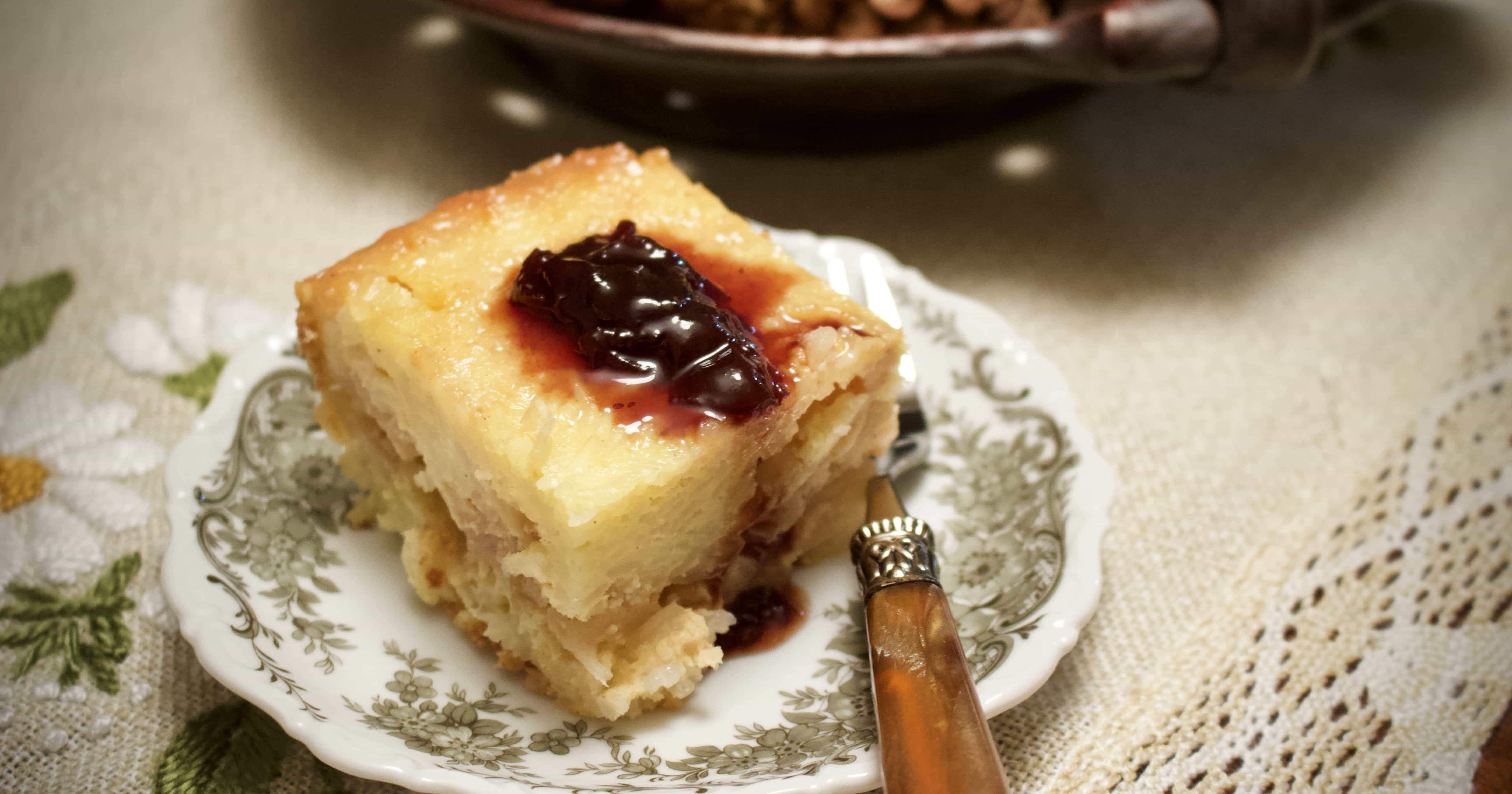 Romanian Apple Rice Pudding