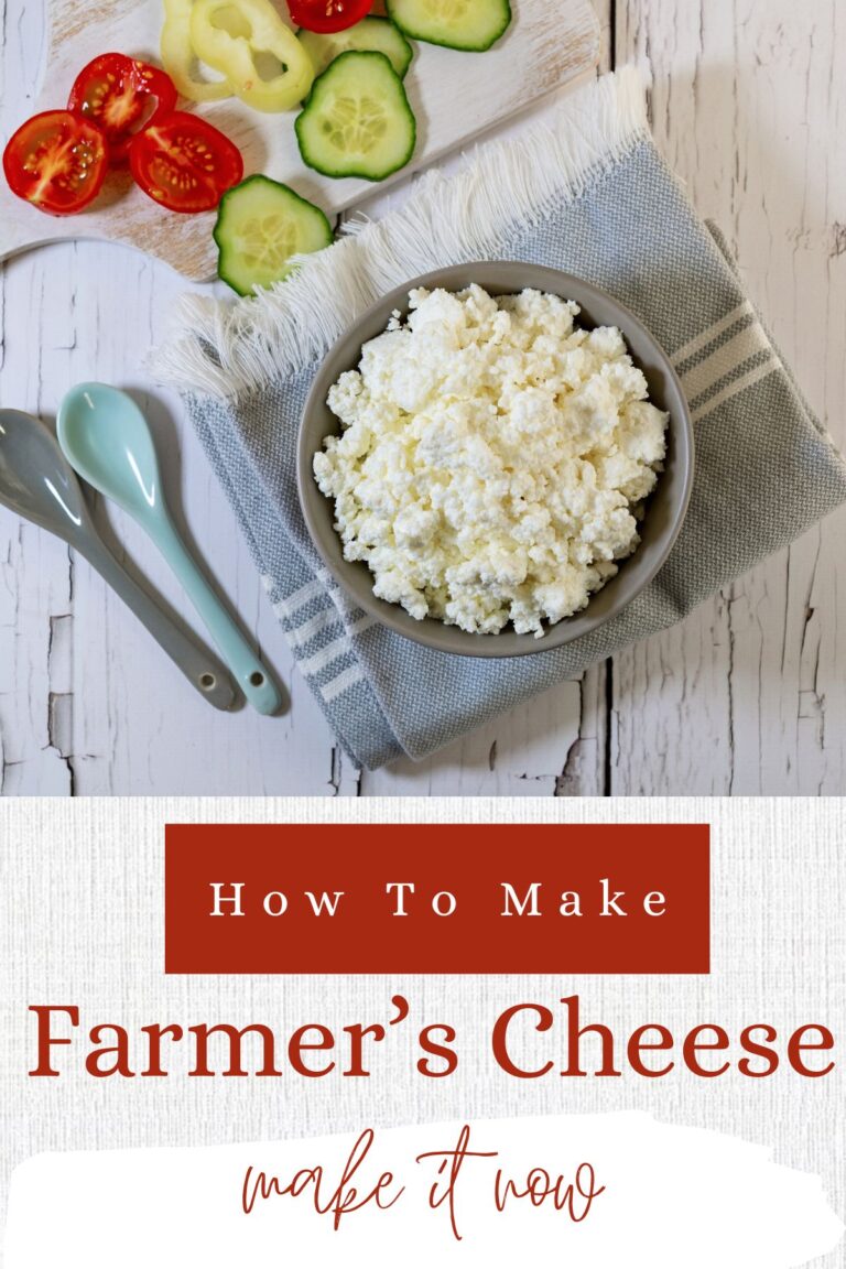 Farmer's Cheese Recipe – The Bossy Kitchen