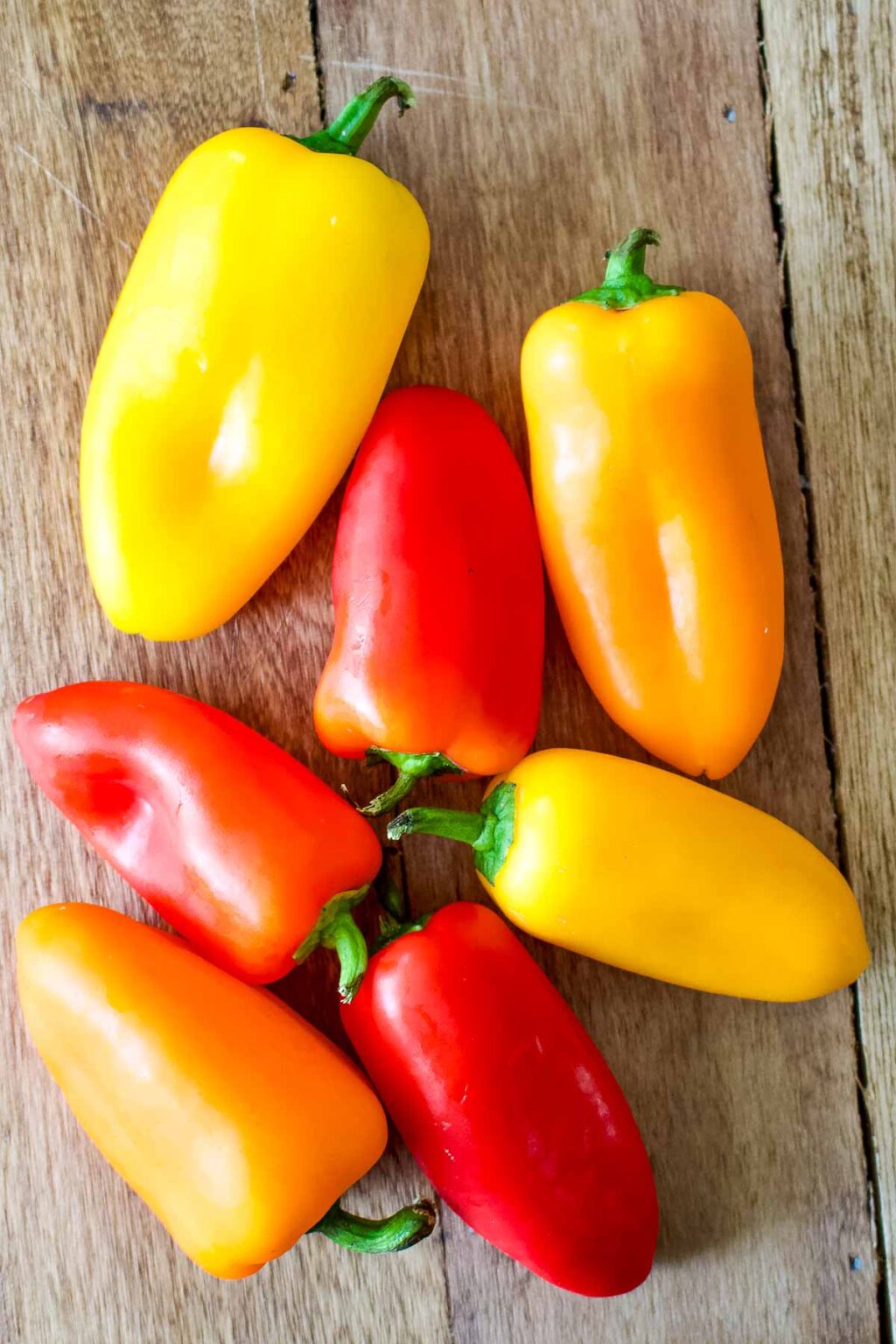 Mini Peppers Stuffed With Cream Cheese – The Bossy Kitchen