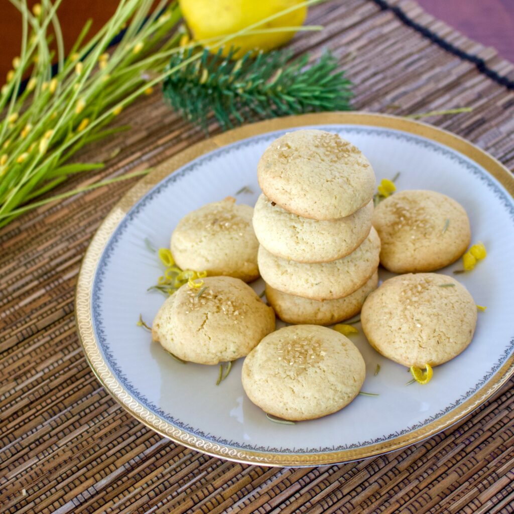 Olive Oil Lemon Cookies With Herbs – The Bossy Kitchen