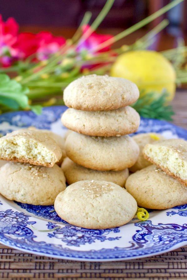 Olive Oil Lemon Cookies With Herbs – The Bossy Kitchen