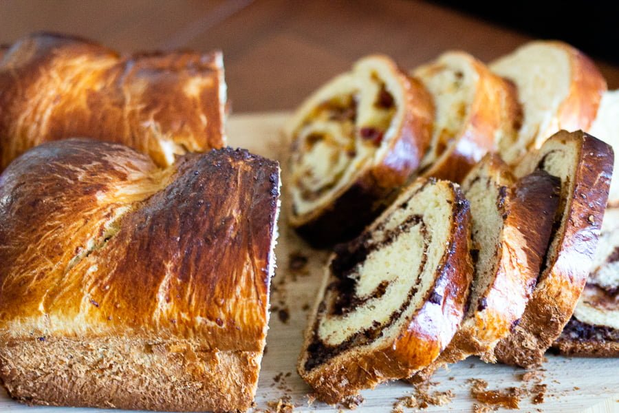 Romanian Traditional Sweet Bread With Walnuts- Cozonac
