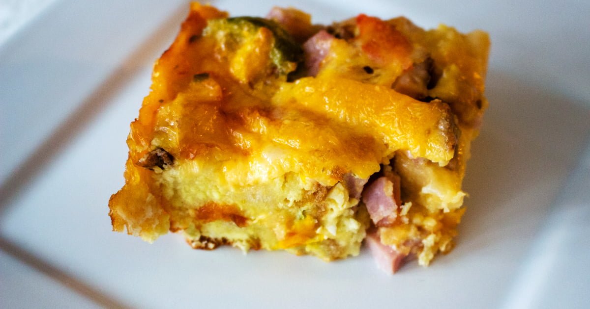 How To Make A Breakfast Savory Bread Pudding(Strata)