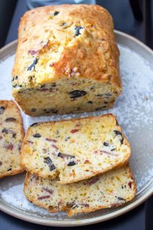 Savory Quick Bread With Cheese And Olives
