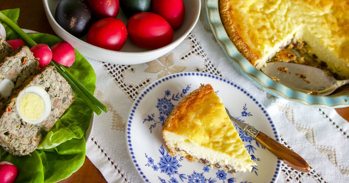 Romanian Easter Meatloaf-Drob de Carne Tocata Cu Legume