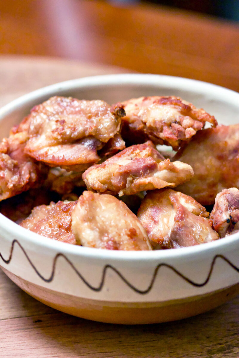 Flourless Fried Chicken Thighs- The Bossy Kitchen