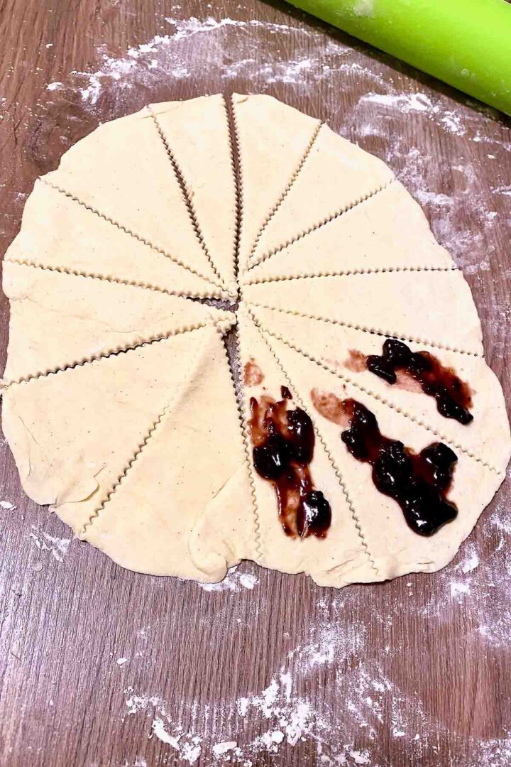 Jam And Walnut Rugelach Cookies – The Bossy Kitchen