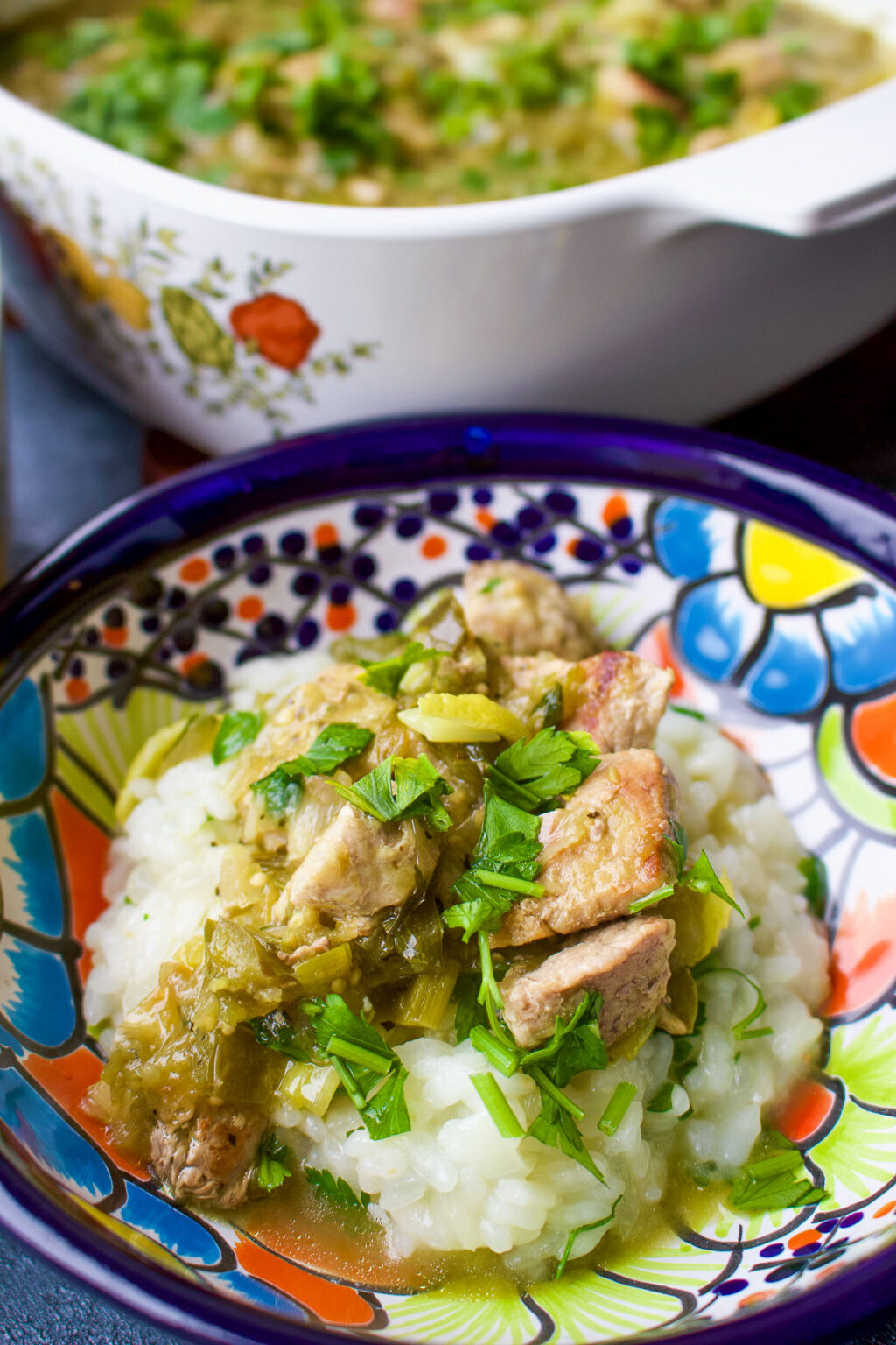 Pork In Chile Verde Recipe – The Bossy Kitchen