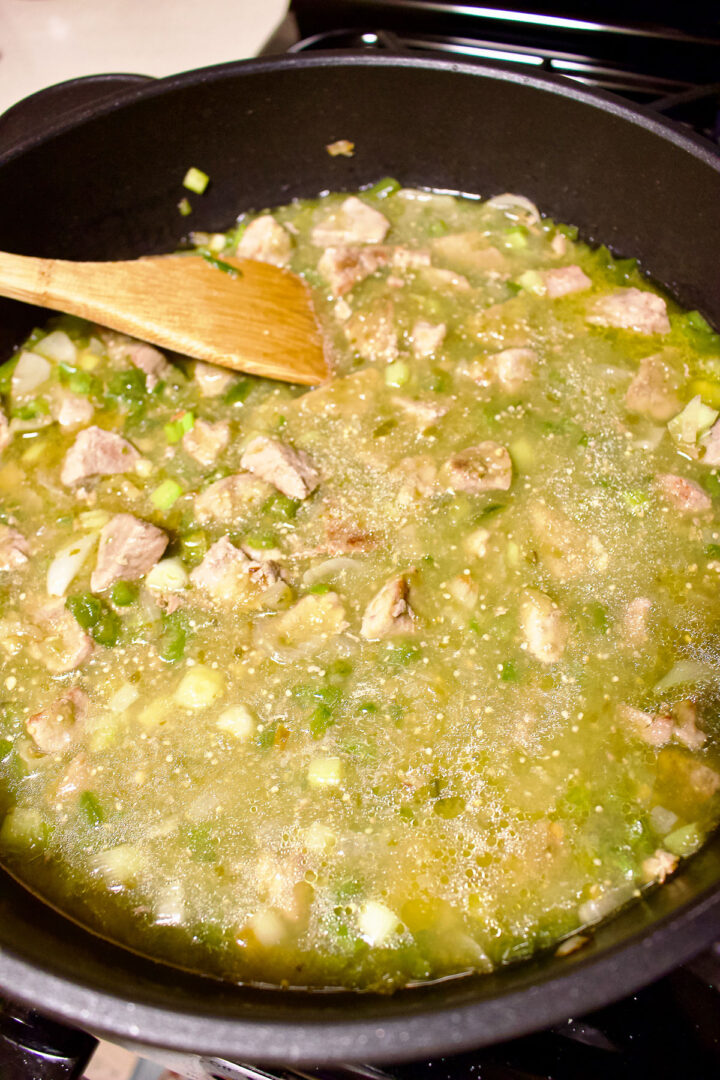 Pork In Chile Verde Recipe – The Bossy Kitchen