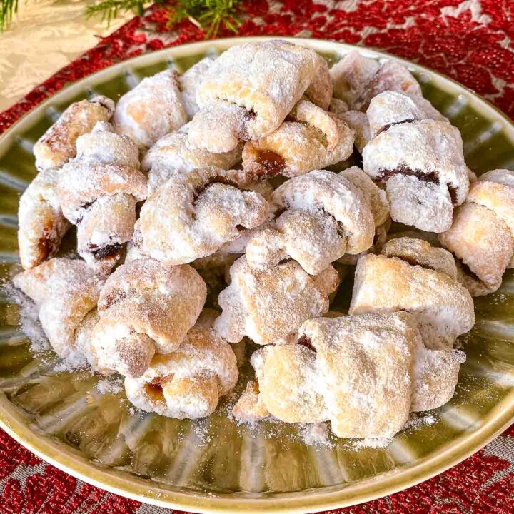 Jam And Walnut Rugelach Cookies – The Bossy Kitchen
