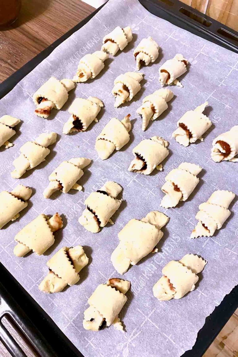 Jam And Walnut Rugelach Cookies – The Bossy Kitchen