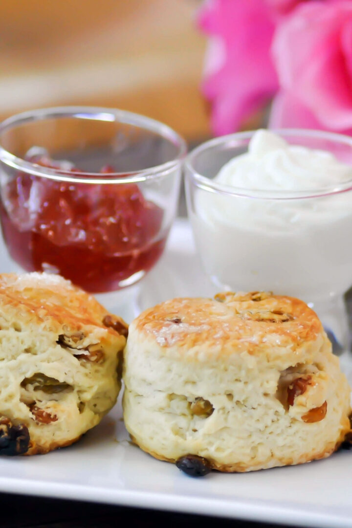 Easy British Style Scones- The Bossy Kitchen