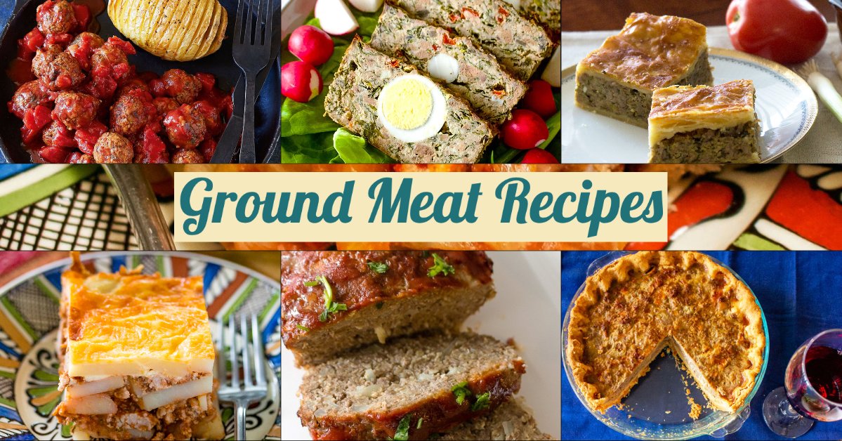 15 Ground Meat Recipes (Beef And Pork)- The Bossy Kitchen