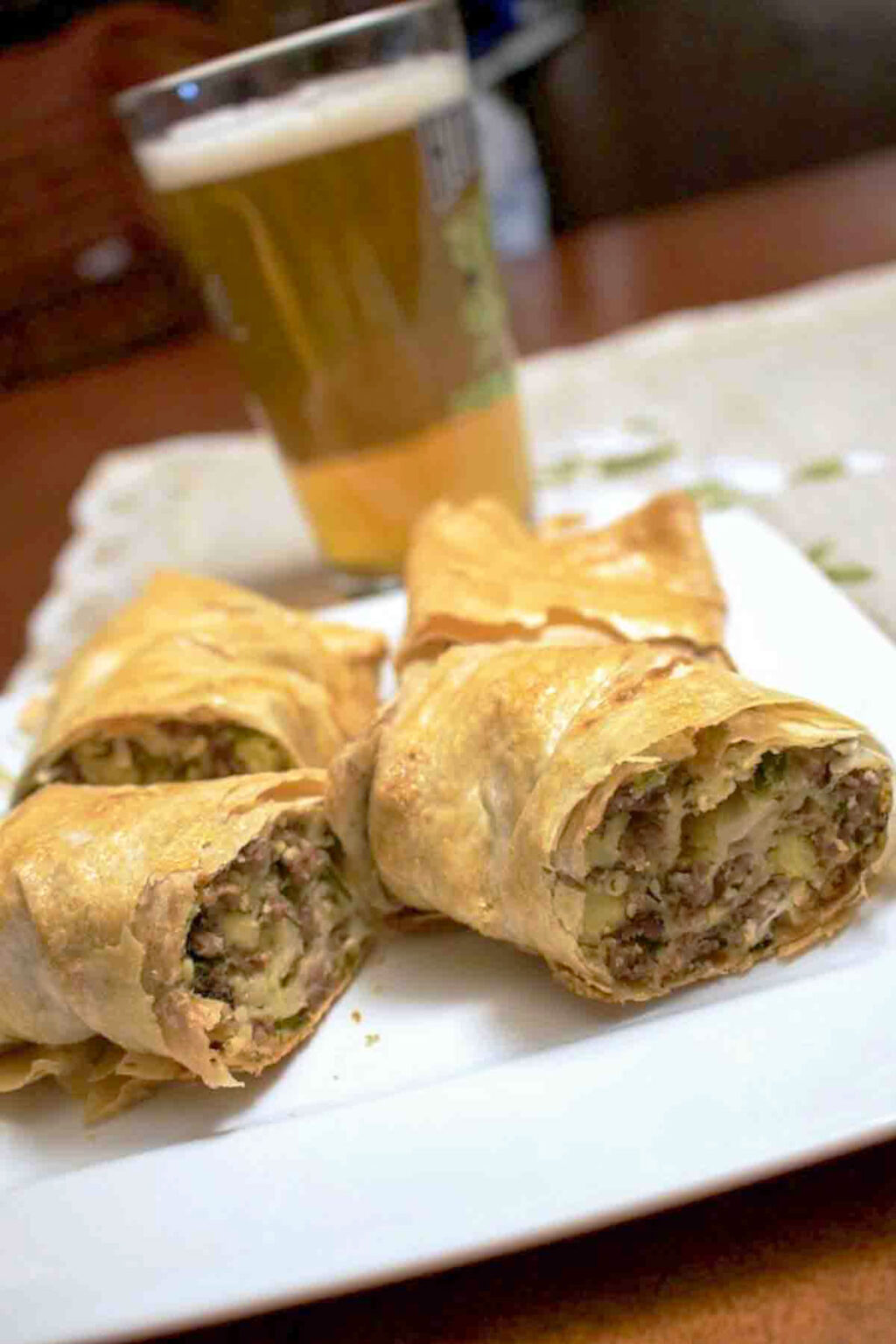 Phyllo Meat And Potato Pie – The Bossy Kitchen