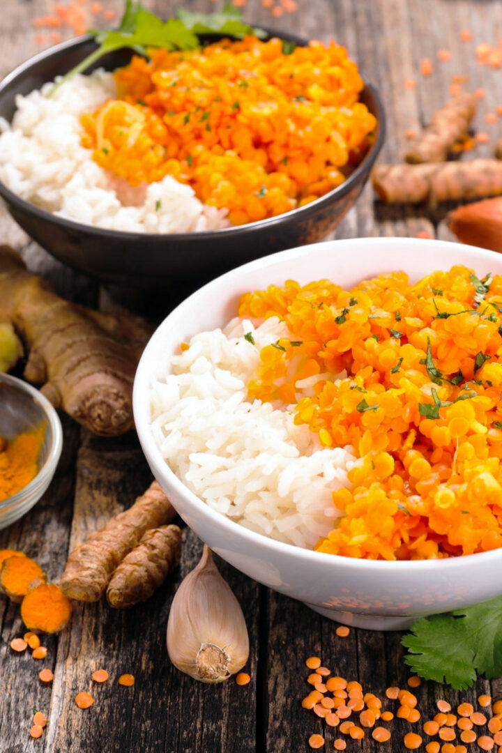 Dal Bhat (Rice And Lentils)- The Bossy Kitchen