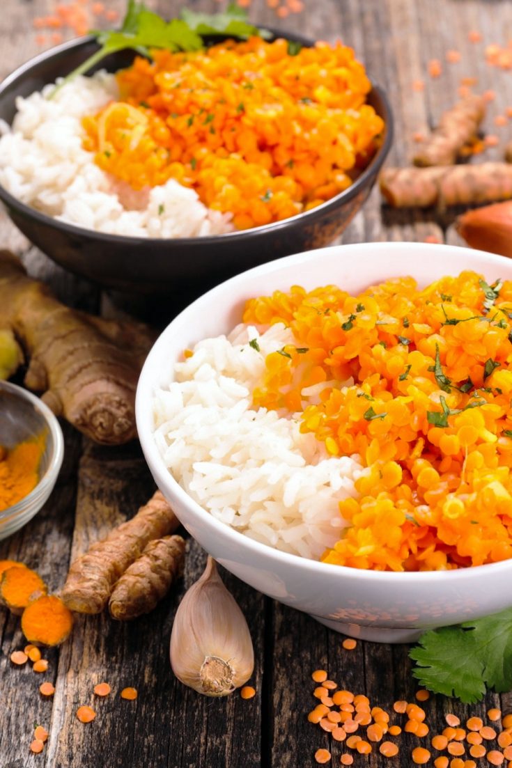 Dal Bhat (Rice And Lentils)- The Bossy Kitchen