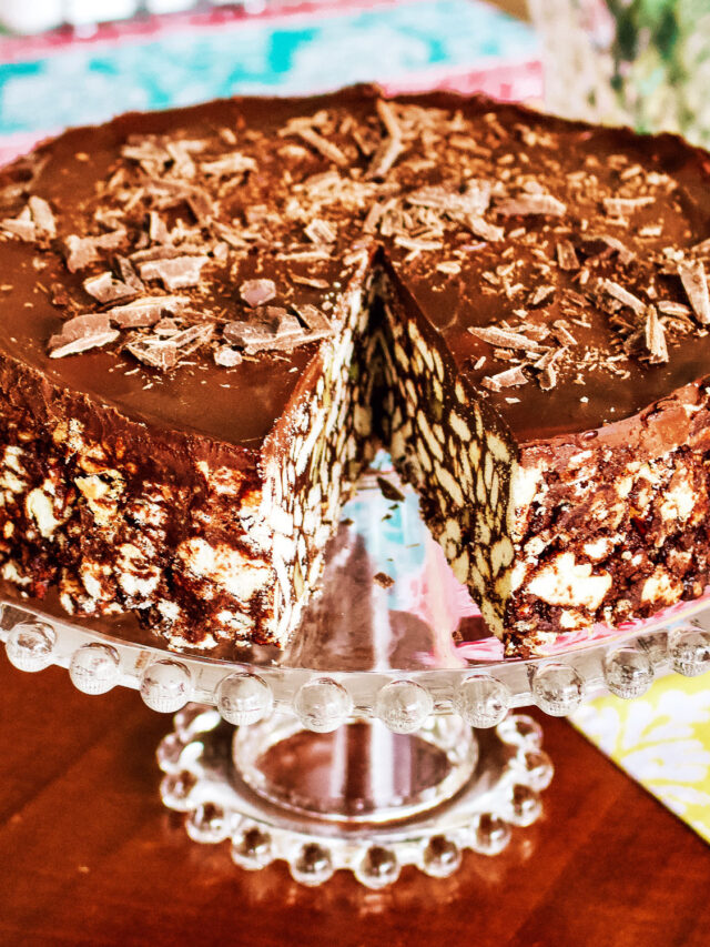 Wacky Cake Recipe With Chocolate Icing- The Bossy Kitchen