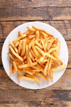 Homemade French Fries- Recipe With Step By Step Pictures